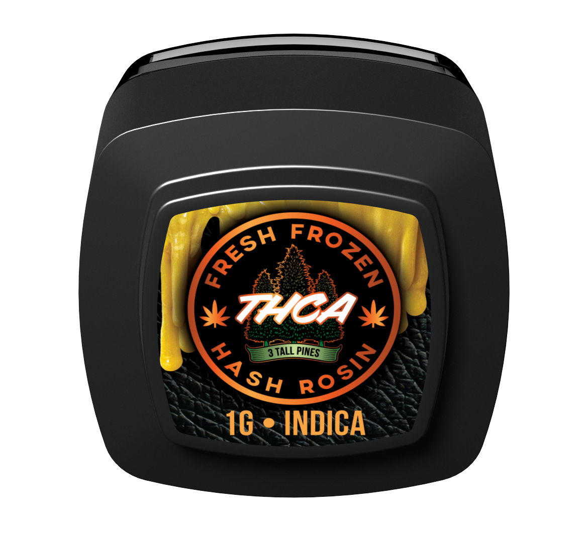 THCA Hash Rosin - Fresh Frozen Concentrate 1g Indica – 3 Tall Pines ...